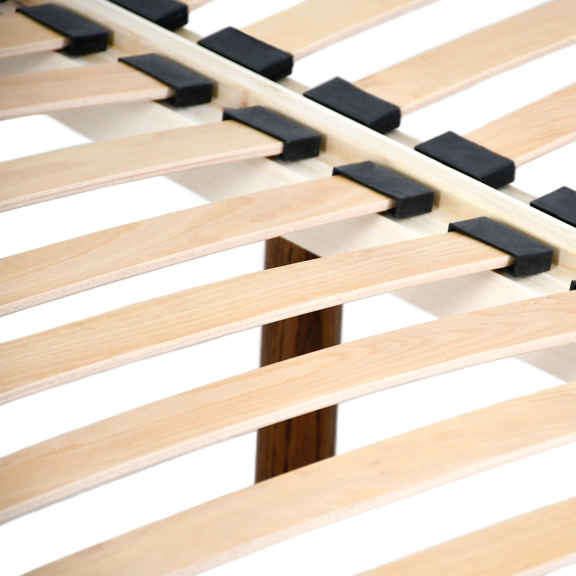 Noah Döşemeli Karyola | Koyu Meşe | 160x200 cm – So-Mass